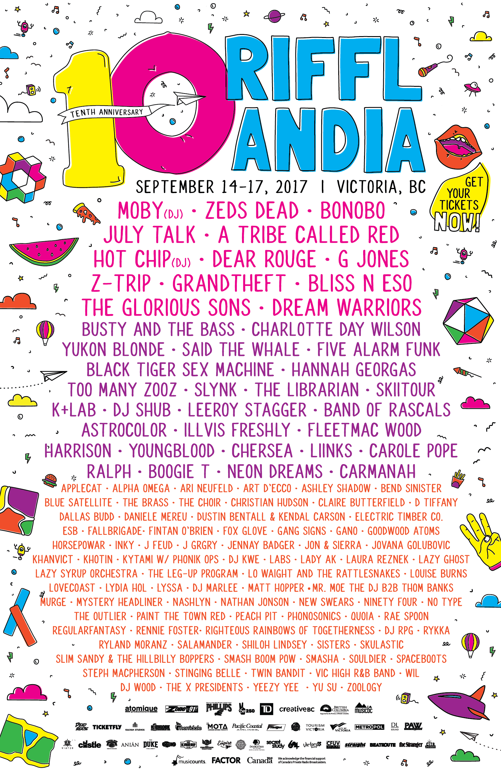 Past Lineups – Rifflandia Festival